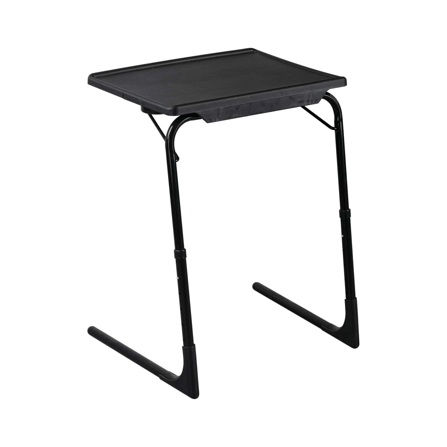 Foldable Table Adjustable Tray Laptop Desk with Removable Cup Holder ...